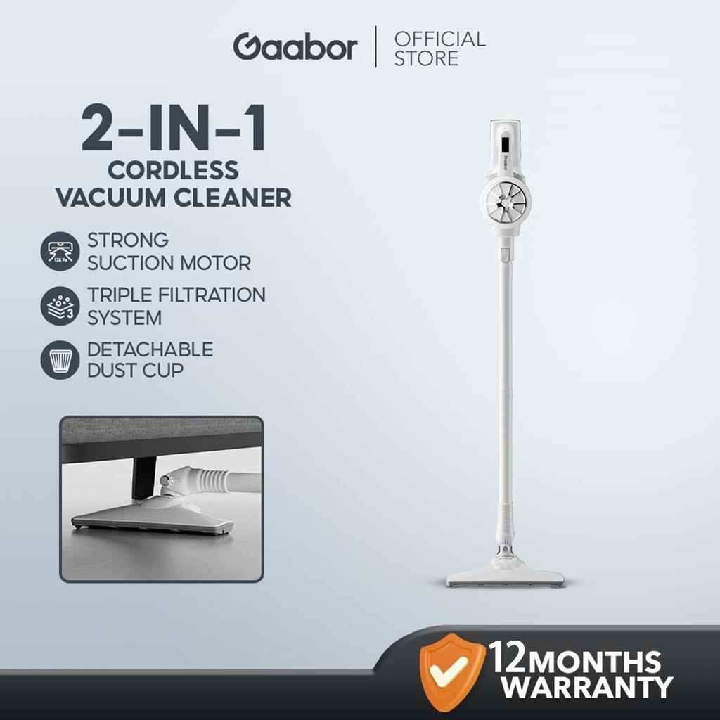 【New arrival】Gaabor Vacuum Cleaner Cordless Lightweight with Multi ...