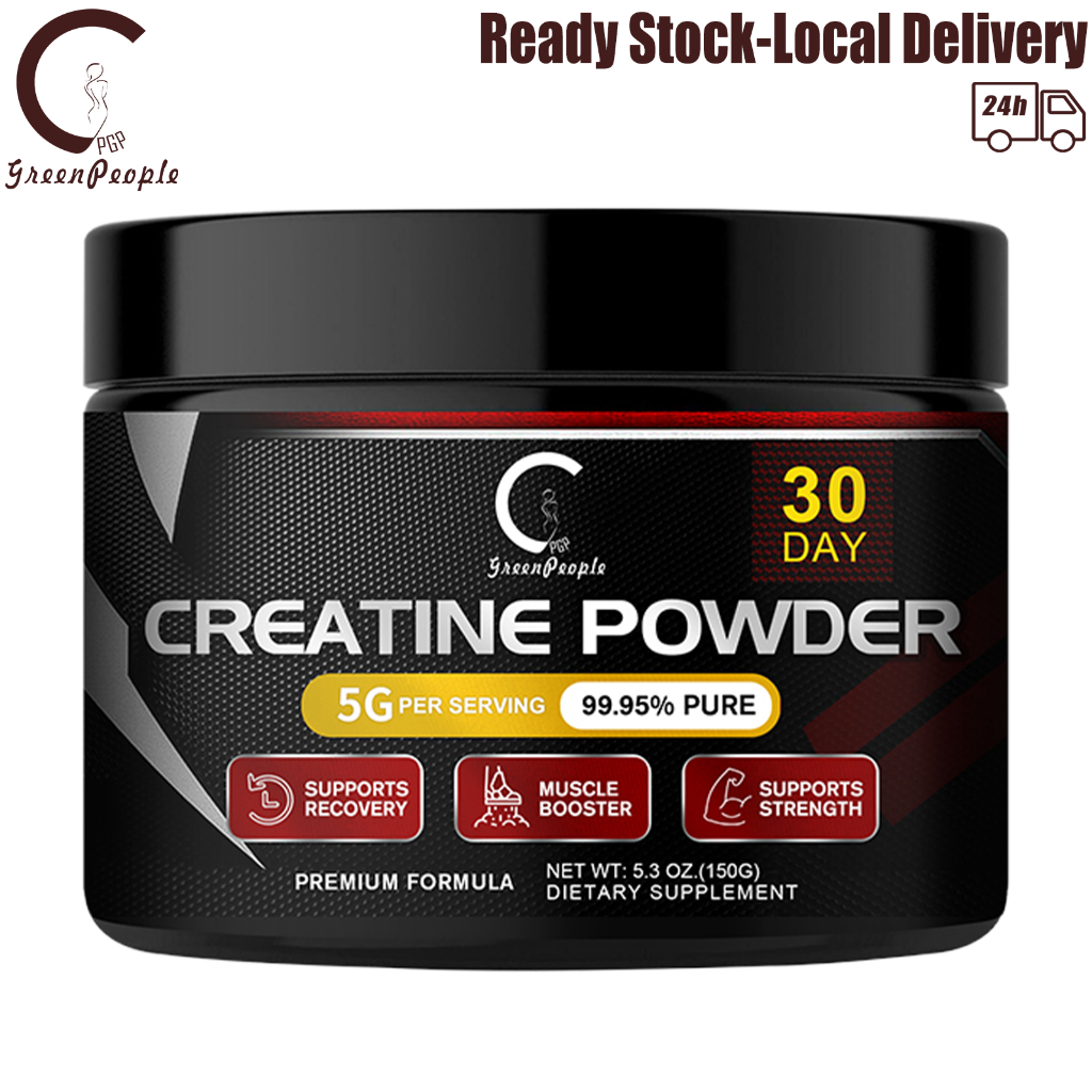 100% Pure Creatine monohydrate powder 5000MG Energy boost Increase ...
