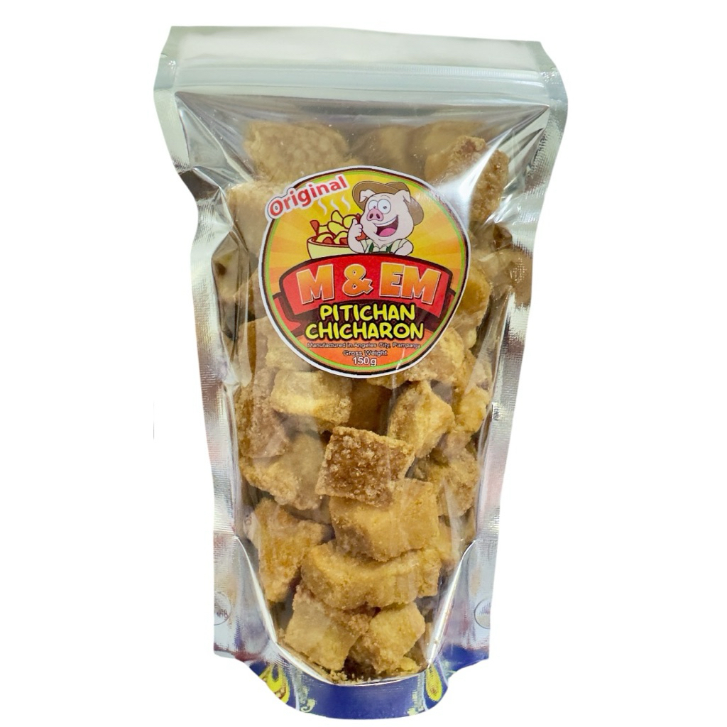 M & Em Pitichan Chicharon ORIGINAL | Shopee Philippines