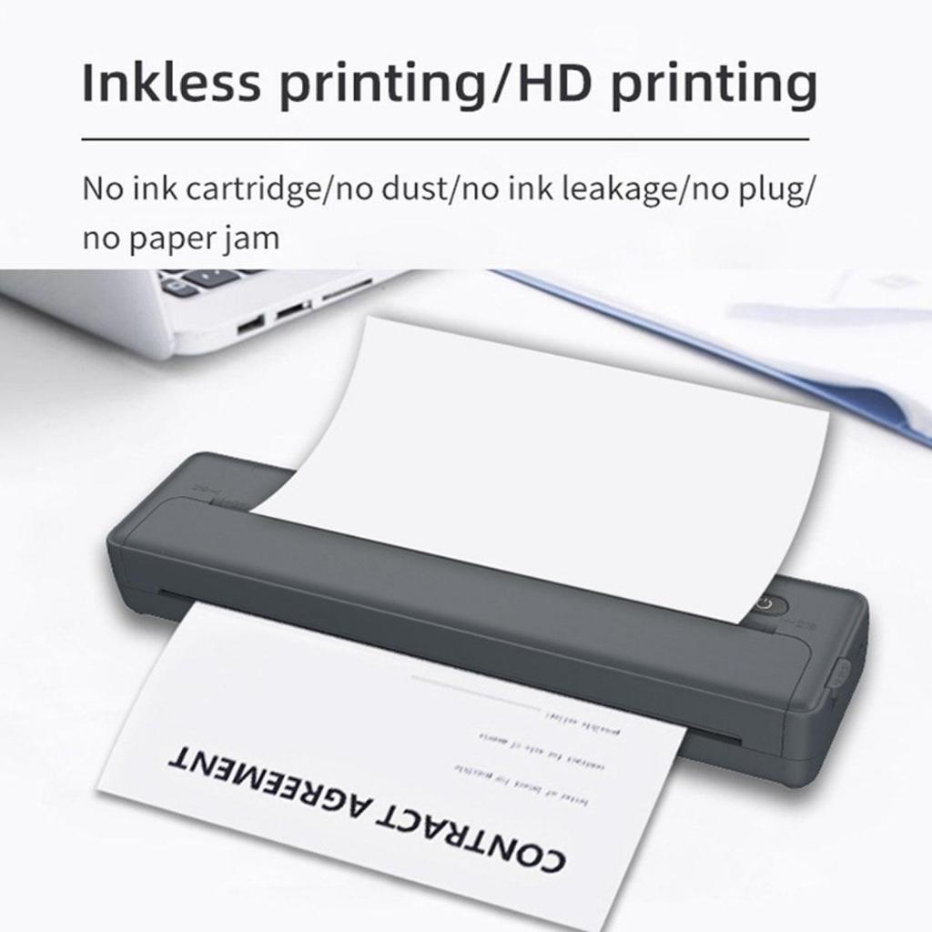 PHP A4 Portable Thermal Printer Wireless Mobile Travel Printers ...
