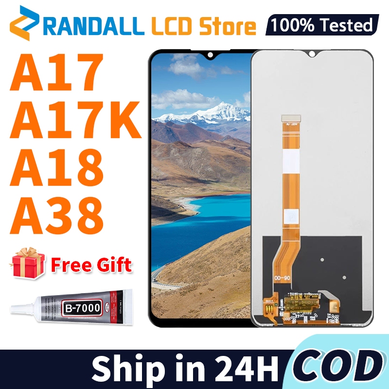 LCD For OPPO A17 / A17K / A18 / A38 Display Screen Assembly Quick ...