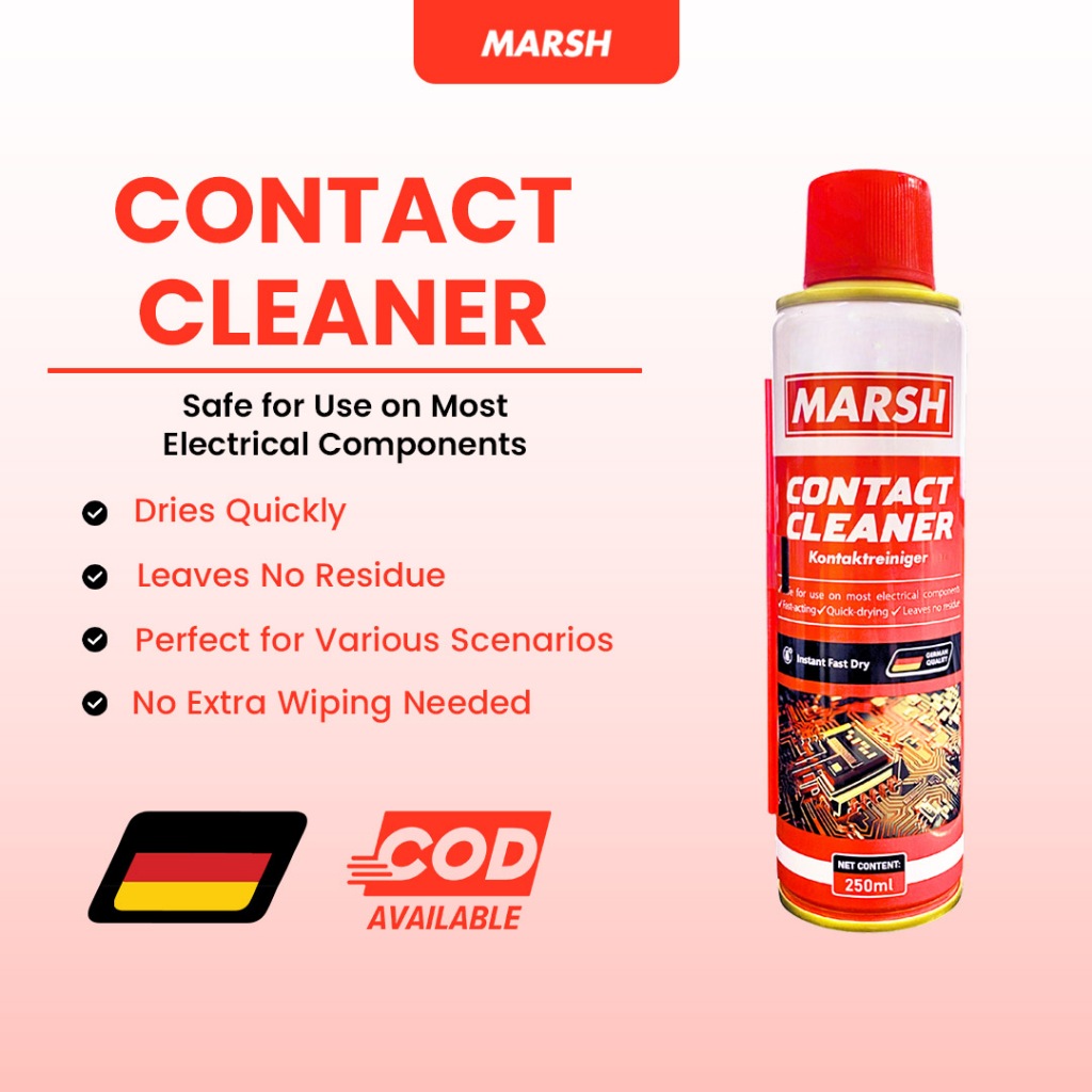 Marsh Contact Cleaner Fast Dry Industrial Removes Dust Grease For ...