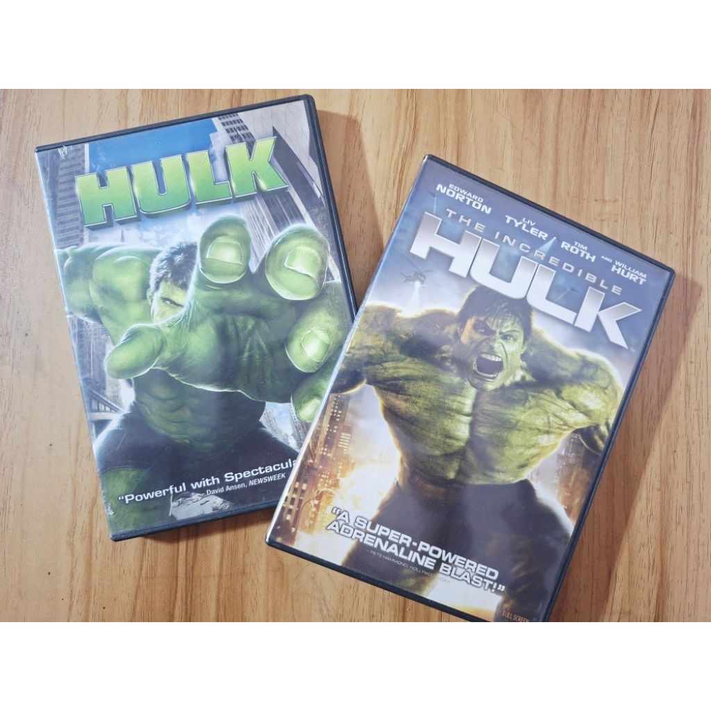 HULK & INCRIDIBLE HULK [ORIGINAL R1 DVD] | Shopee Philippines
