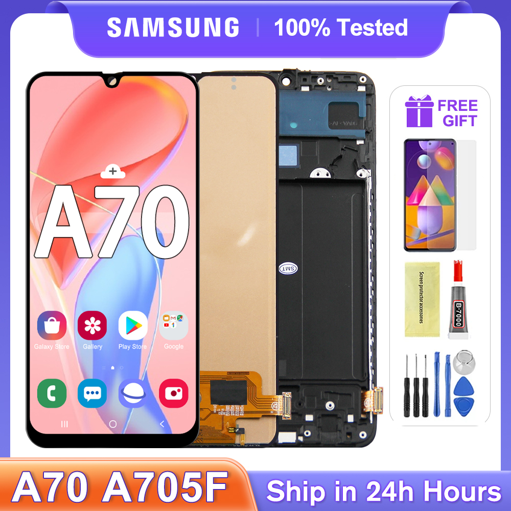 TFT Display For Samsung Galaxy A70 LCD Touch Screen Digitizer ...