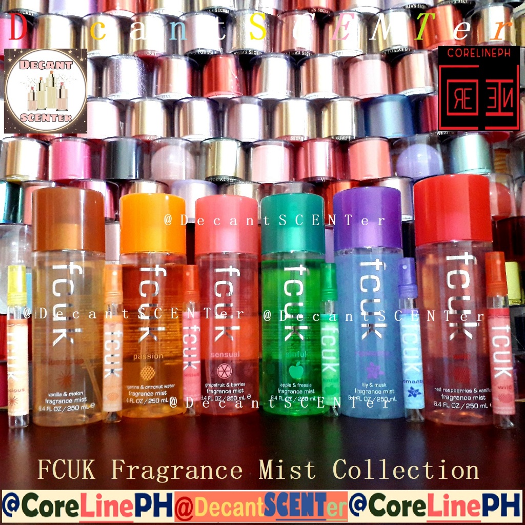FCUK Fragrance Mist Travel Size - Decant 10ml | Shopee Philippines