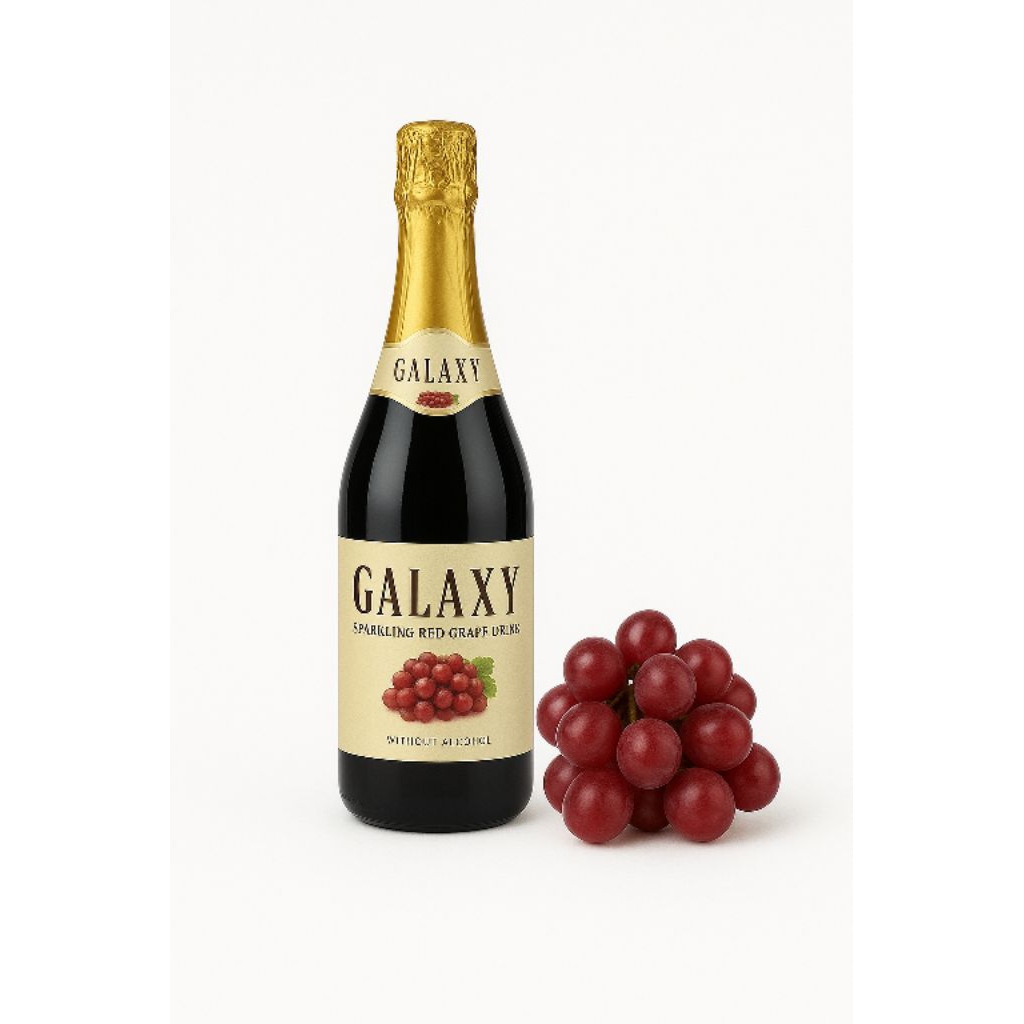 GALAXY SPARKLING RED GRAPE DRINK 750ml | Shopee Philippines