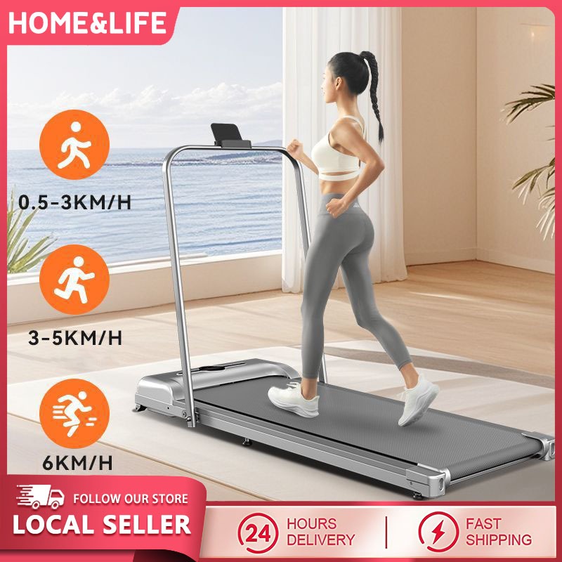 【COD】1-15KM/H Treadmill Electric Flat Treadmill Walking Pad Fitness ...