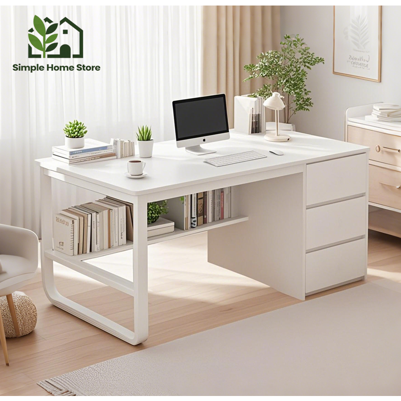 Shop table office with drawer for Sale on Shopee Philippines
