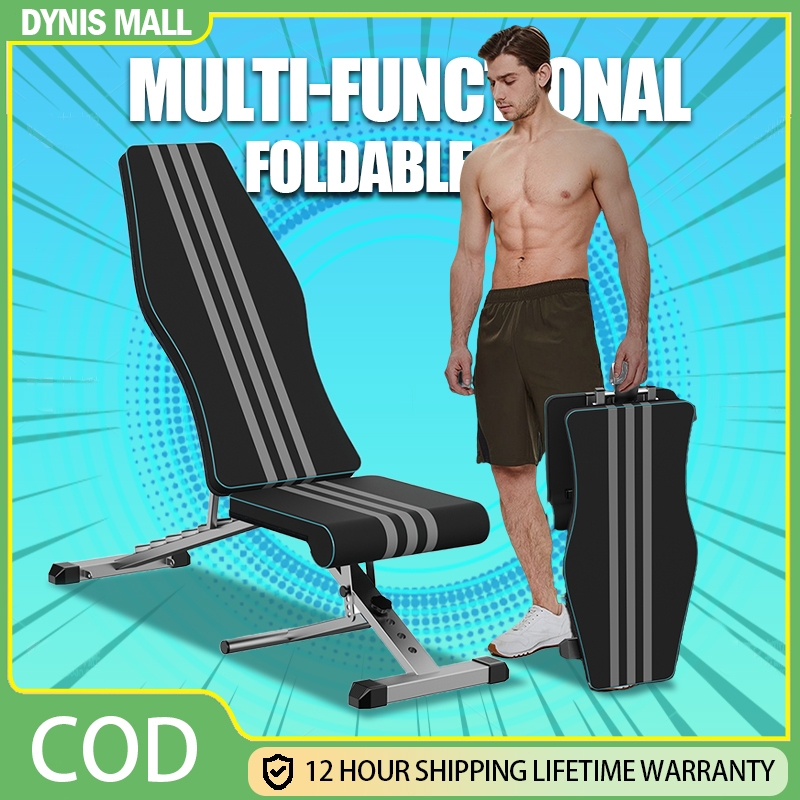 Bench Press Chair Adjustable Dumbbell Bench Folding Multi-functional ...