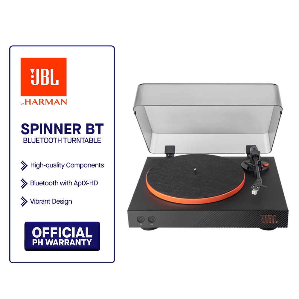 JBL Spinner BT Bluetooth Turntable | Shopee Philippines