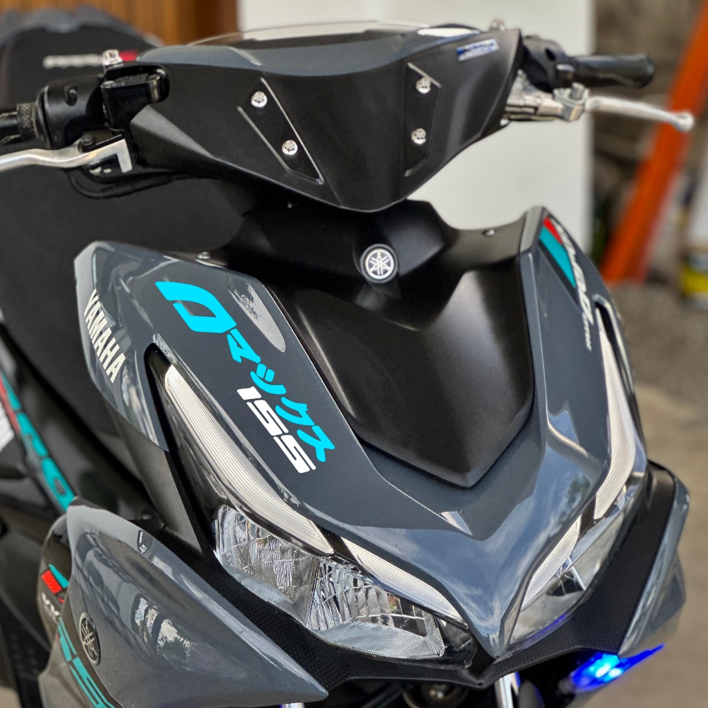 Aerox 155 Japanese Sticker Decals Cutout Vinyl Waterproof | Shopee ...