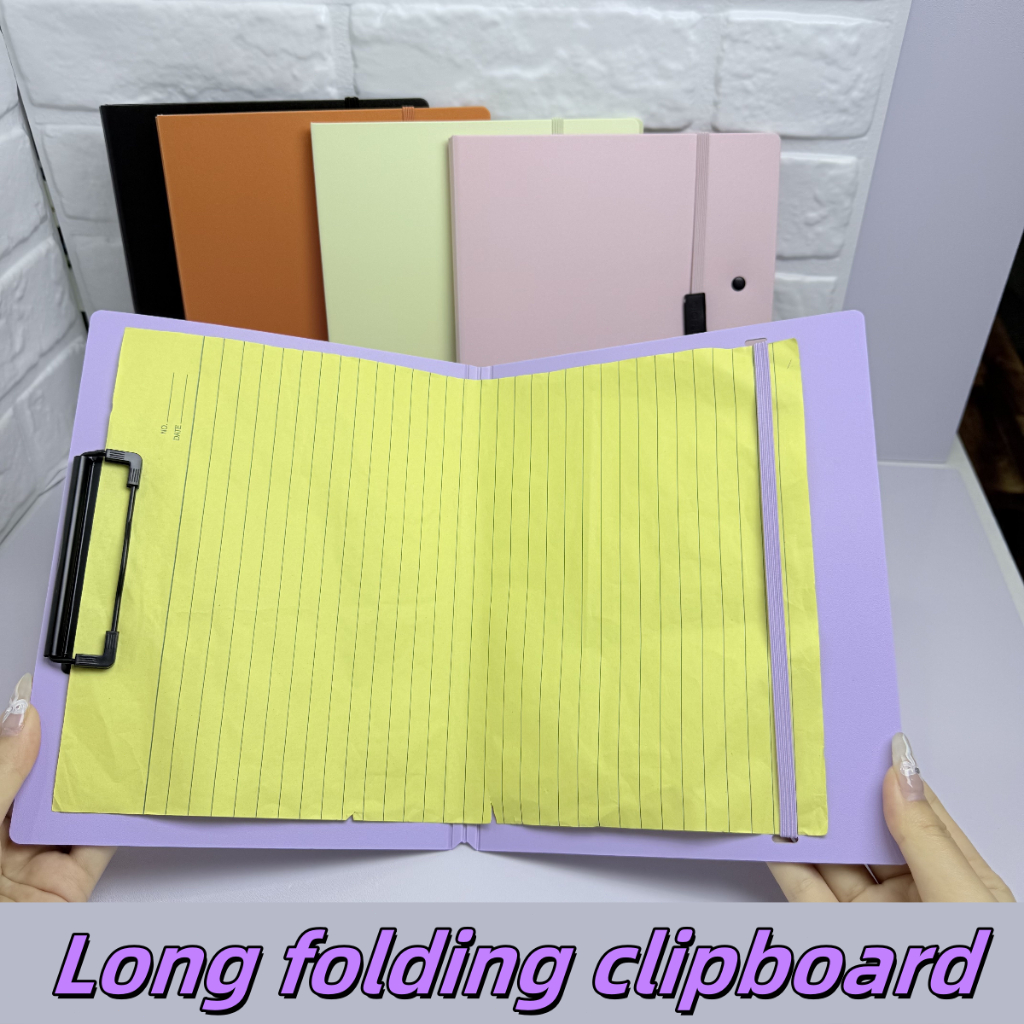 Long Foldable Folder Folding Clipboard Writing Pad Waterproof Paper ...