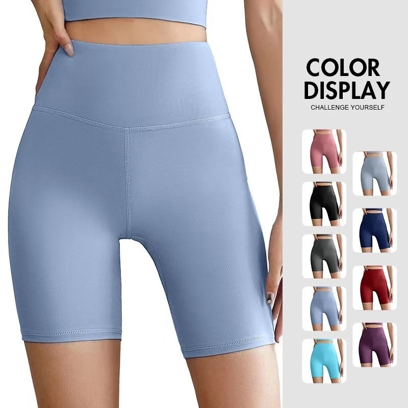 Yoga Shorts Women's High Waist Workout Yoga Shorts for Exercise Outfit ...