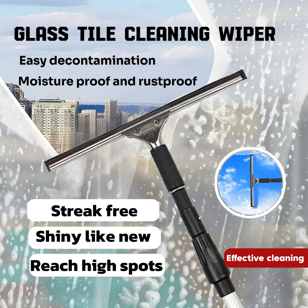 Household Window Cleaning Brush Glass Wiper Screen Scraper Easy to Use ...