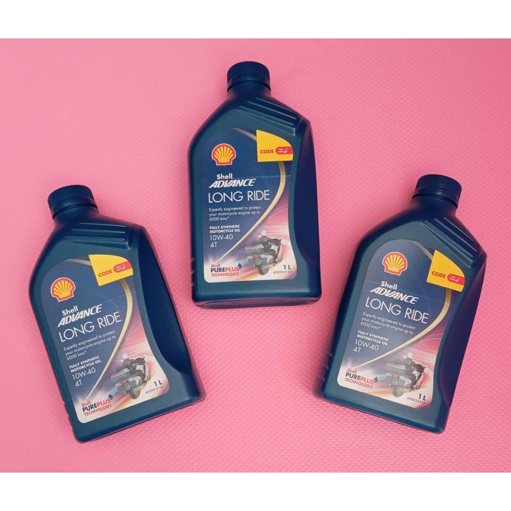 Shell Advance Long Ride 10w40 1L Fully Synthetic | Shopee Philippines