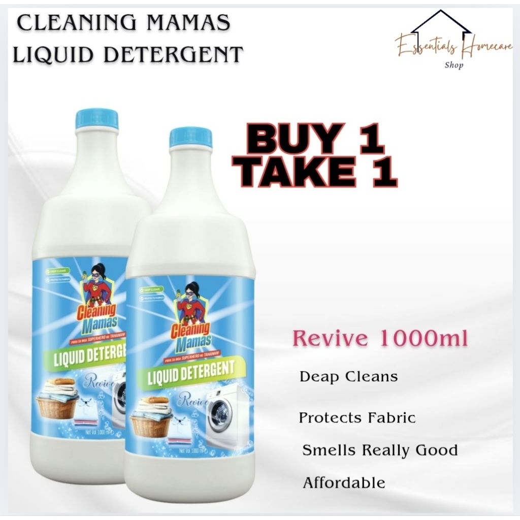 NATASHA CLEANING MAMAS REVIVE LIQUID DETERGENT BUY 1 TAKE 1 | Shopee ...
