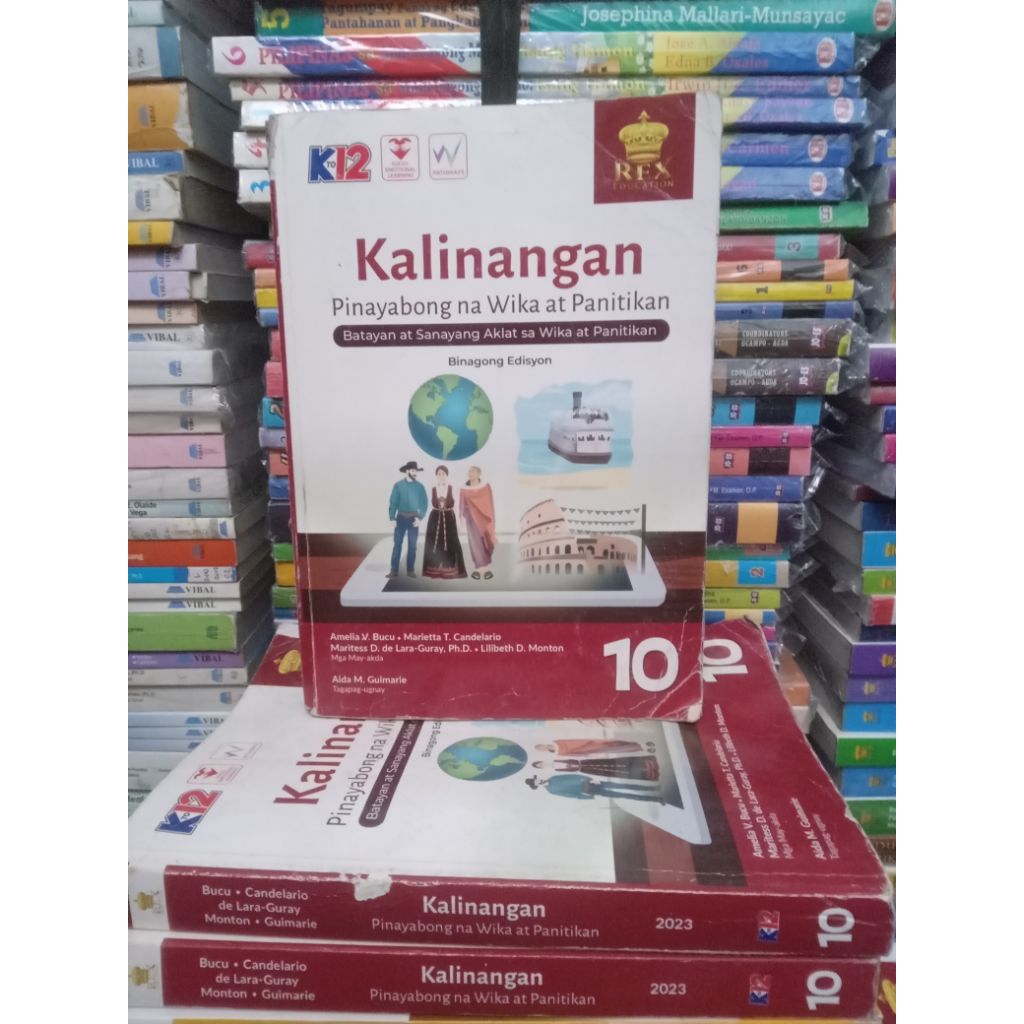 KALINANGAN PINAYABONG NA WIKA AT PAGBASA GRADE 10 2023 EDITION (USED ...