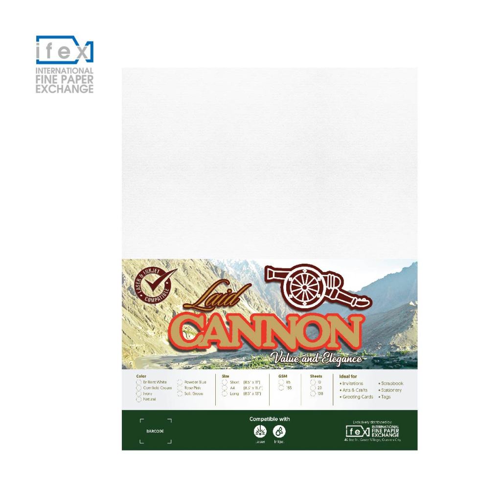 Cannon Laid Paper (20sheet/Pack) | Shopee Philippines