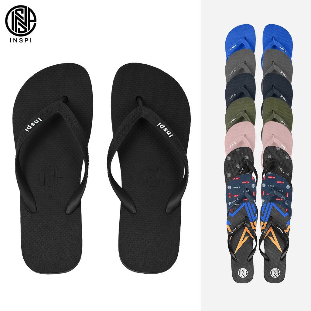 INSPI Slippers For Men and Women Flip Flops Basic Indoor Footwear ...