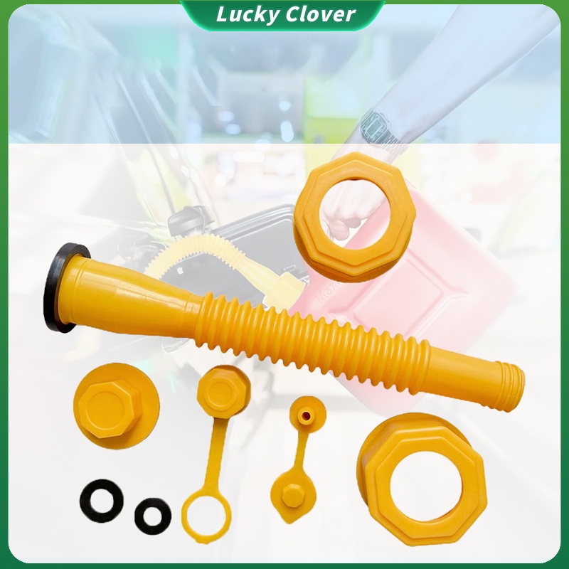 8Pcs Gas Tank Nozzle Kit Fuel Can Spout Nozzle Vent Caps Kit Gas Can ...