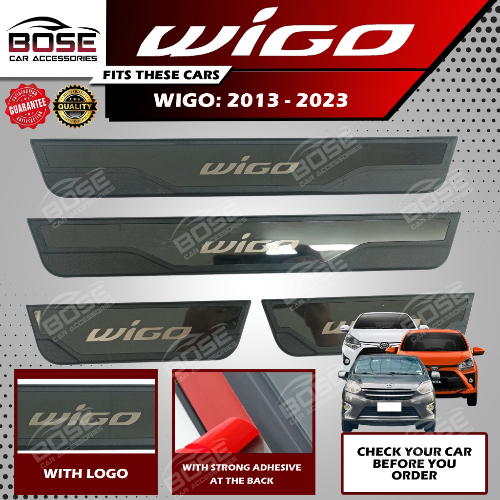 Side Stepsill Toyota Wigo 2013 - 2023 / 2024 - Onwards w/ Led & w/o Led ...