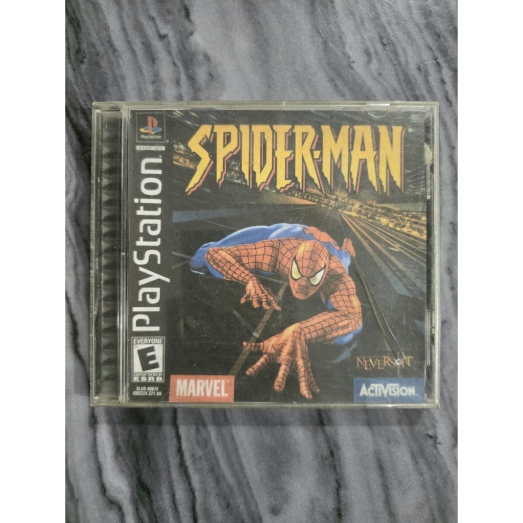Spiderman 1 (Authentic) for PS1 PS One | Shopee Philippines