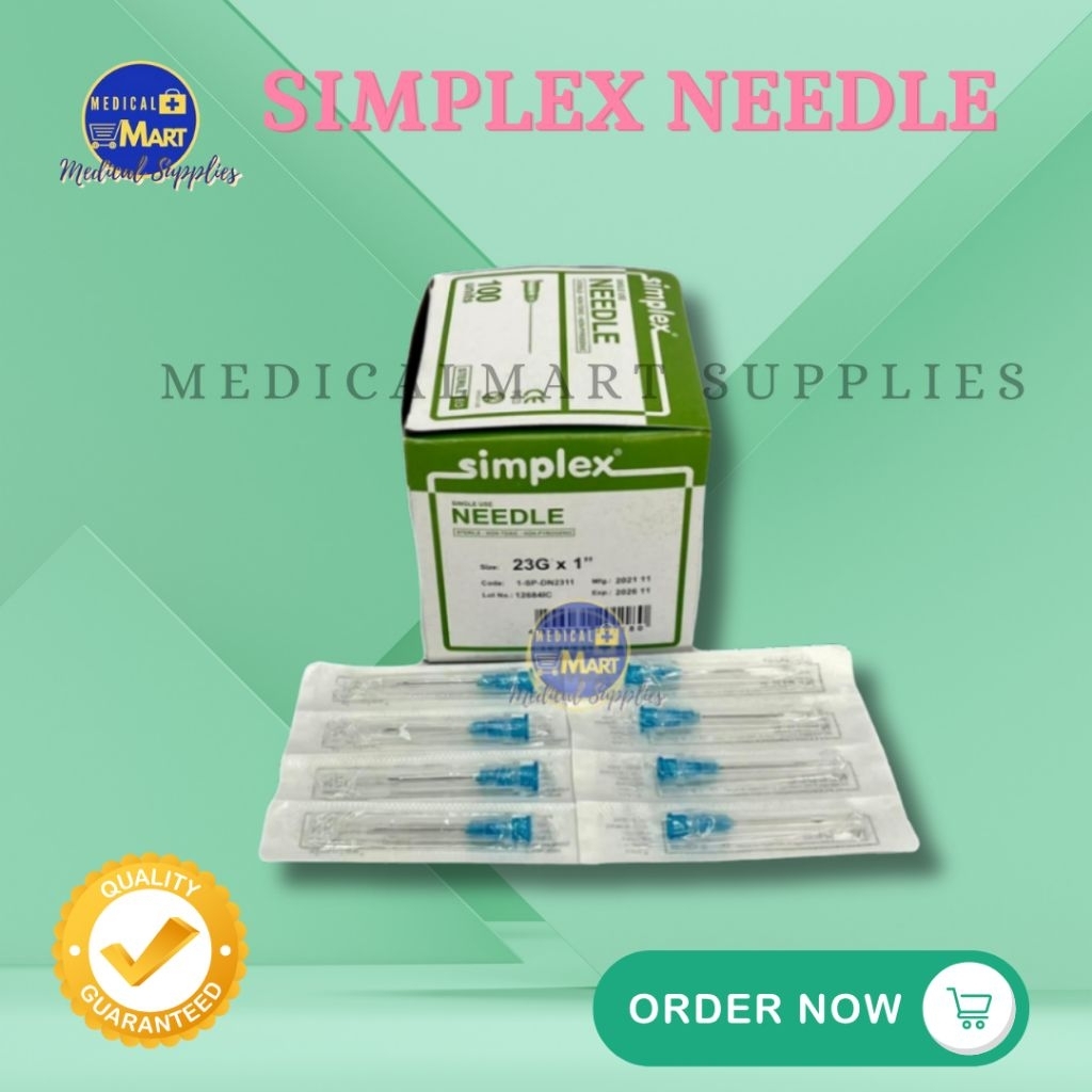 Needle Hypodermic Simplex(100's) sold per box | Shopee Philippines