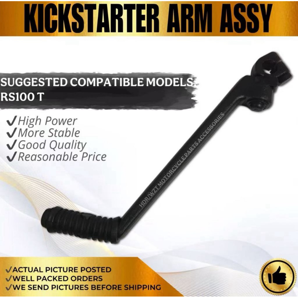 KICK STARTER LEVER PEDAL FOR YAMAHA RS100 T/ RS 100 P MOTORCYCLE JAPAN ...