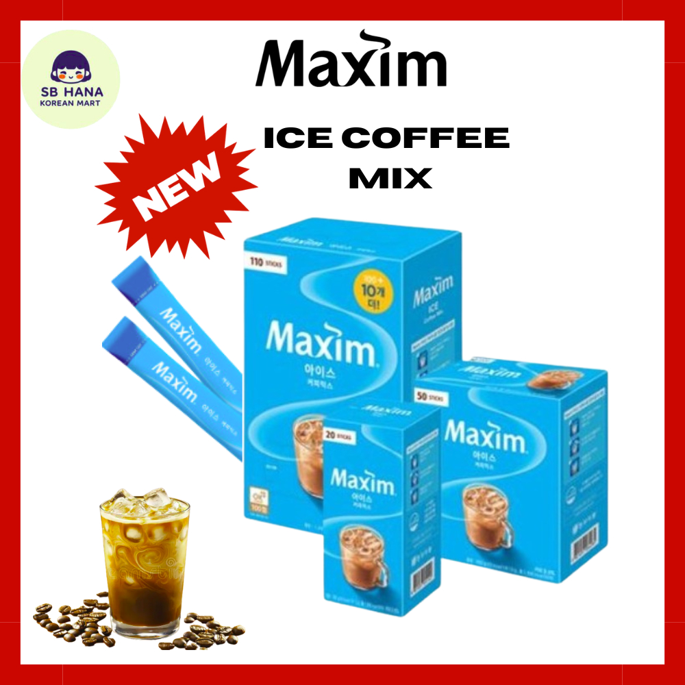 Maxim Korean Ice Coffee Mix 13g per sticks | Shopee Philippines