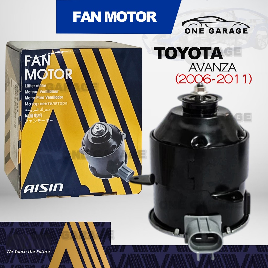 AISIN Radiator Fan Motor For TOYOTA AVANZA (2006-2011) 16363-BZ080 ...