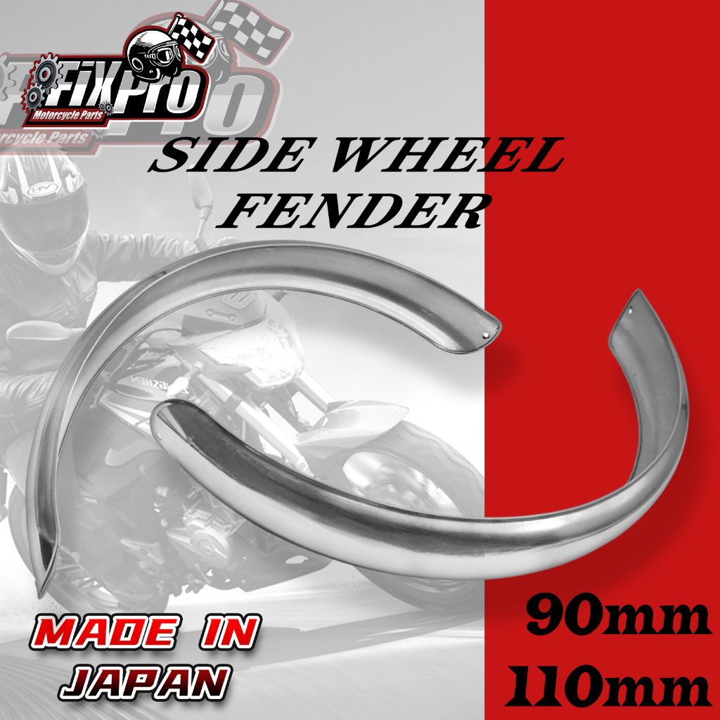 FIX PRO MOTORCYCLE SIDE WHEEL FENDER UNIVERSAL/TRICYCLE TAPALODO ...