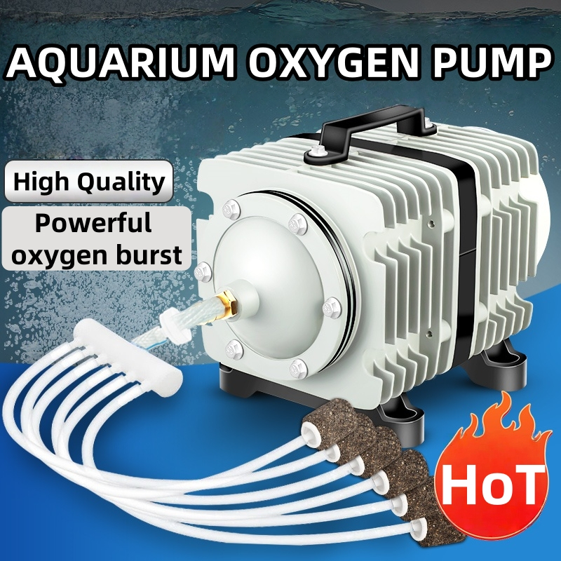 25-80 W Aquarium oxygen pump Fish tank aerator High quality silent air ...
