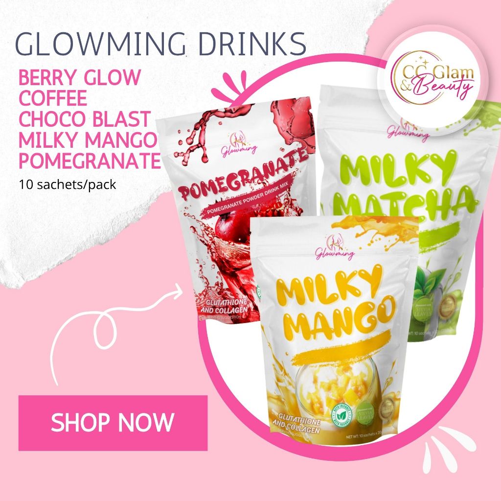 CC Glam & Beauty Glowming Shape Detox MILKY MATCHA, CHOCO BLAST, MILKY ...