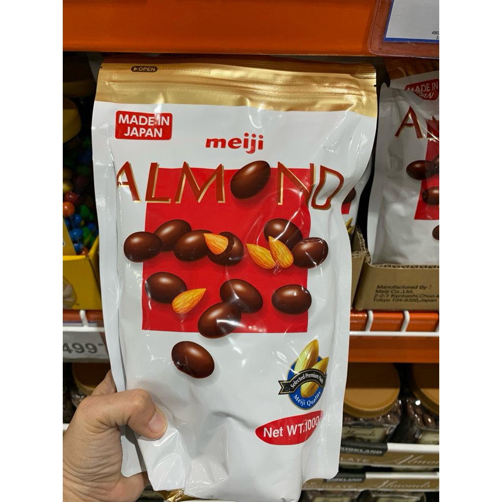 Meiji Almond Chocolate 1kg | Shopee Philippines