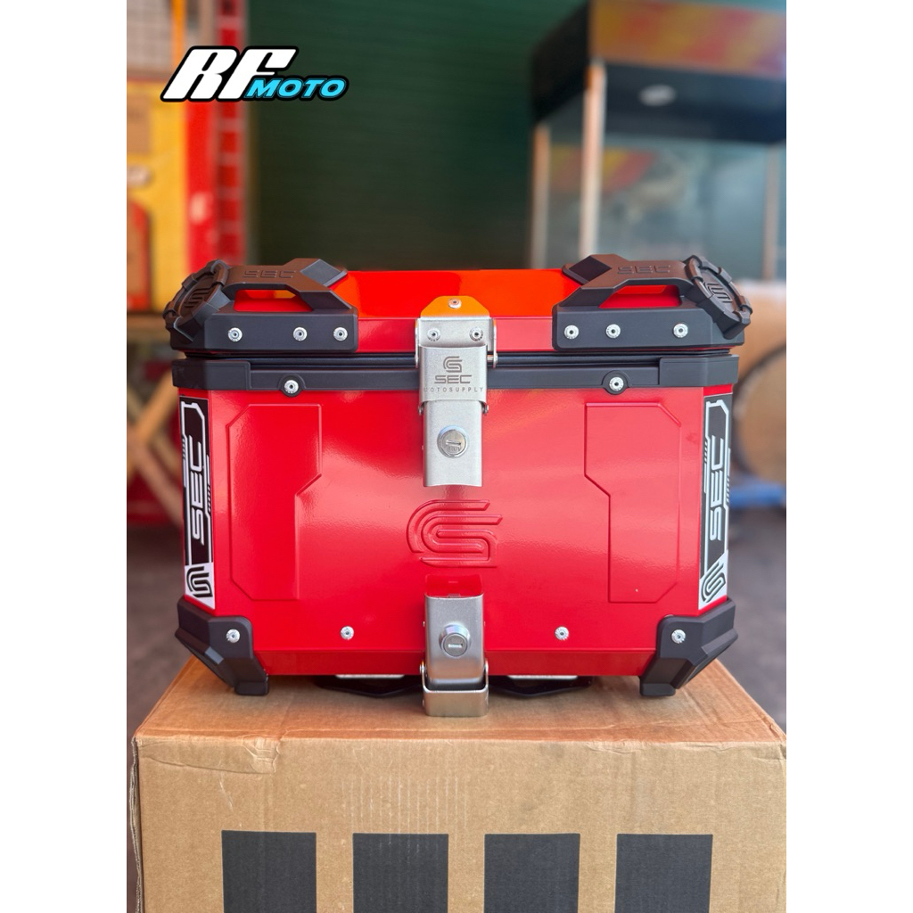 SEC 45L RED Alloy Topbox with Freebies! | Shopee Philippines