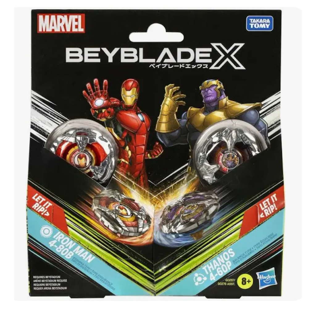 BEYBLADE X Iron Man/Mandarotian/Lukeskywalker/ | Shopee Philippines