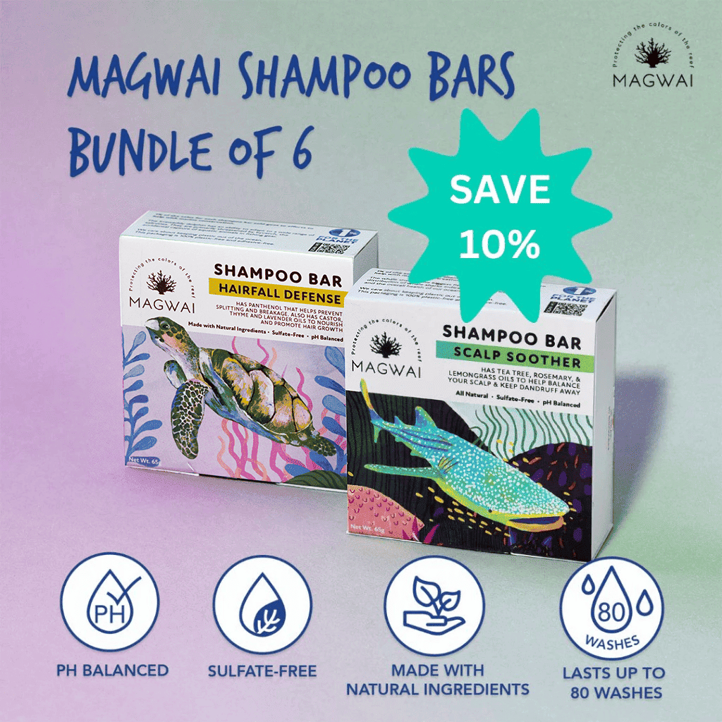 MAGWAI 6pcs Hairfall Defense & Scalp Soother Shampoo Bars | Anti ...