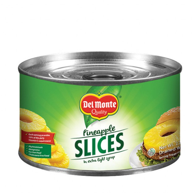 Del Monte Pineapple Sliced Flat 227g | Shopee Philippines