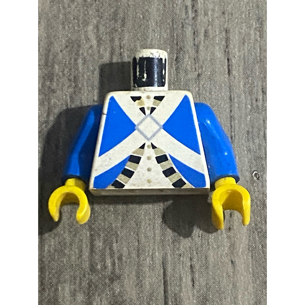 LEGO Minifigure, Torso Assembly - Imperial Soldier Blue Uniform Jacket ...