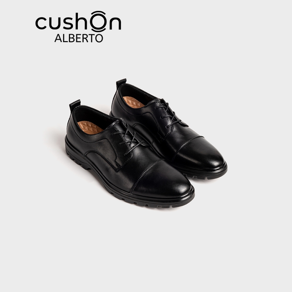 ALBERTO ccushOn Men's Echo Lace-up Formal Shoes | Shopee Philippines