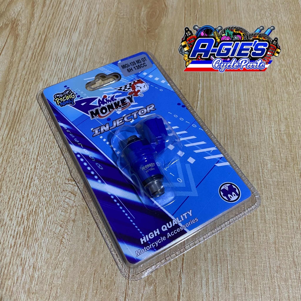 RACING MONKEY | FUEL INJECTOR 6 HOLES 135CC | M3 / MIO I 125 / SOUL I ...