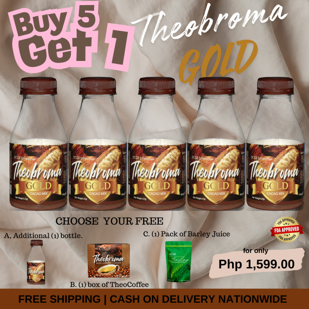 Theobroma Gold 20g Cacao Mix with Probiotics Magnesium and Vitamins ...