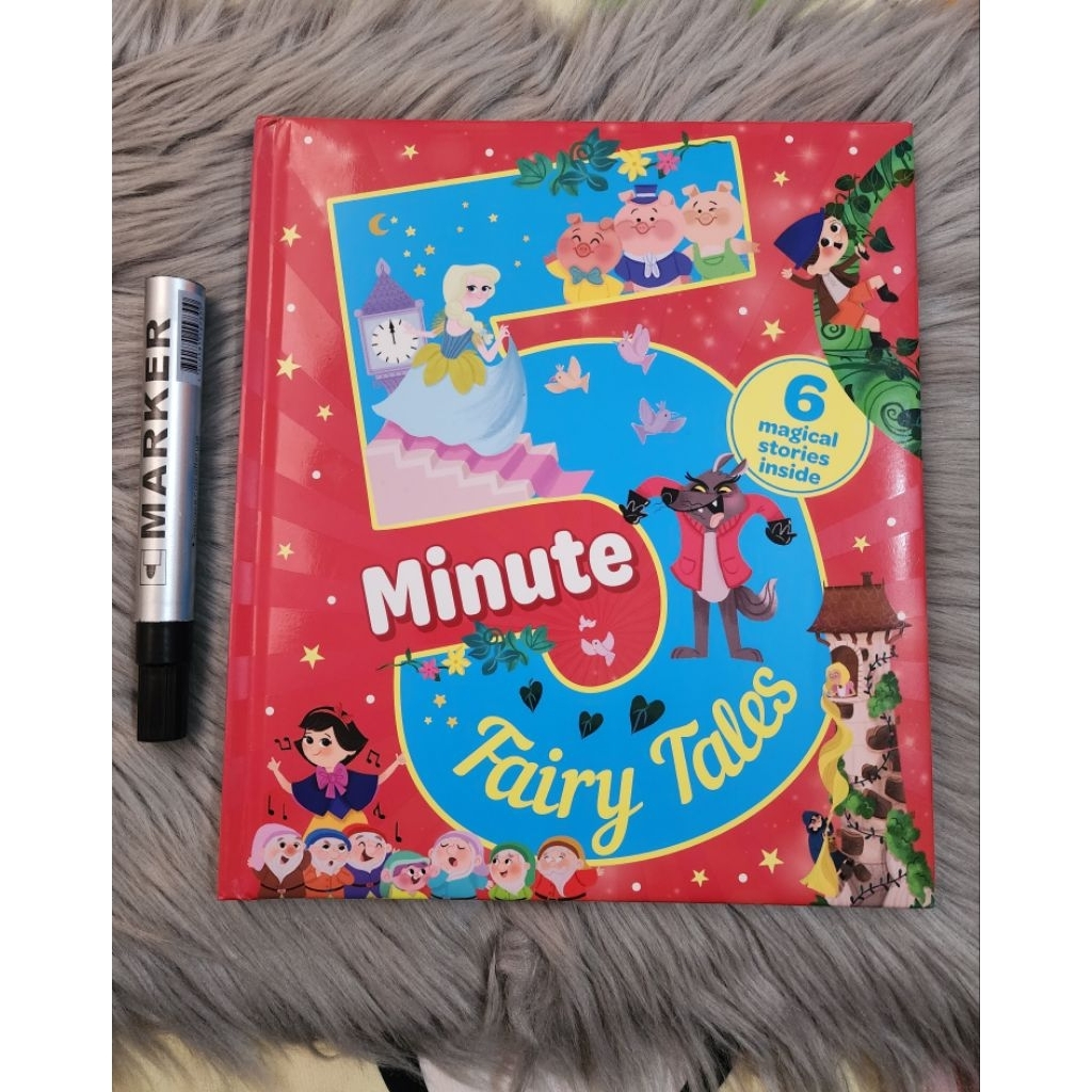 5 Minute Fairy Tales | Padded Storybook for Kids (Preloved) | Shopee ...