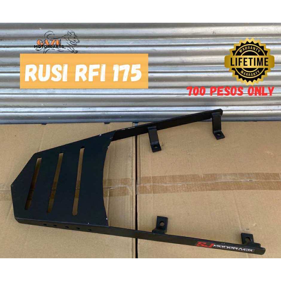 SJ monorack top box bracket for Rusi RFi 175 Motorcycle - Brand New ...