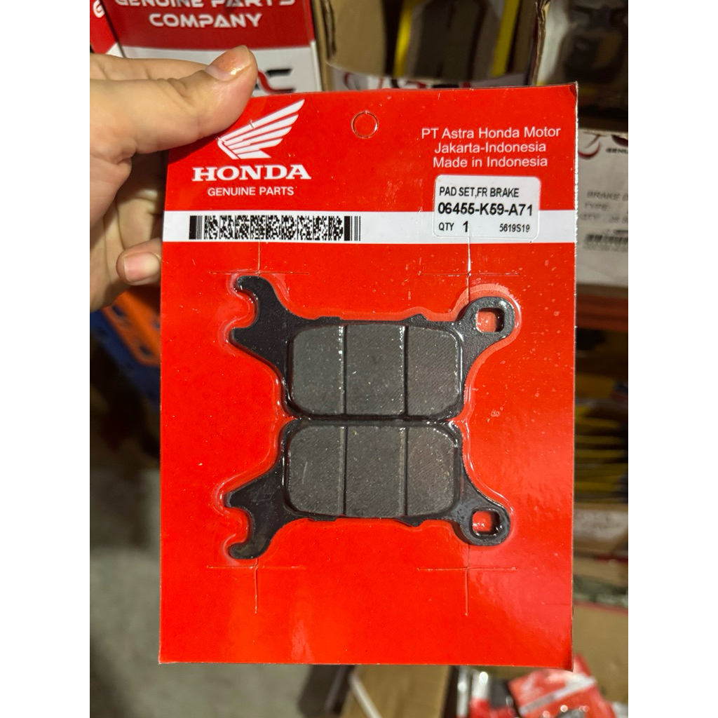 HONDA BRAKEPAD CLICK125 / 150 V2 | Shopee Philippines