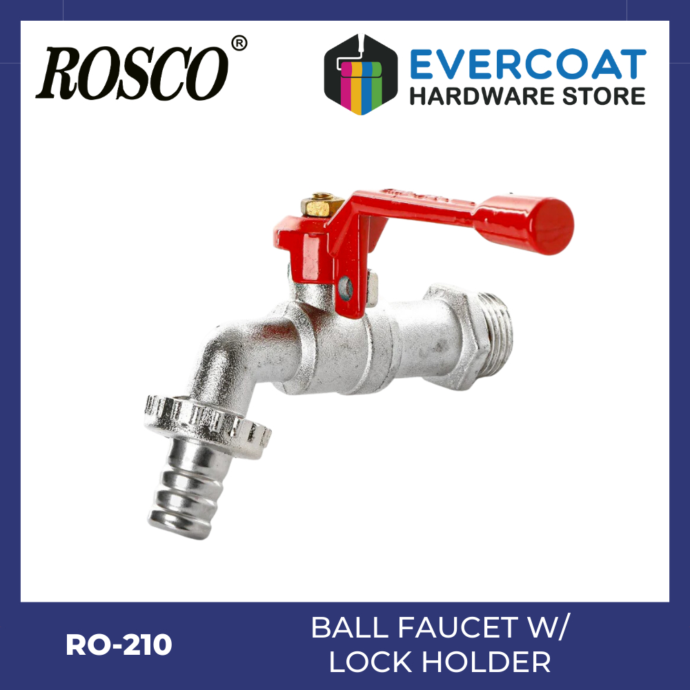 RO-210 Rosco Ball Faucet with Lock Holder | Shopee Philippines