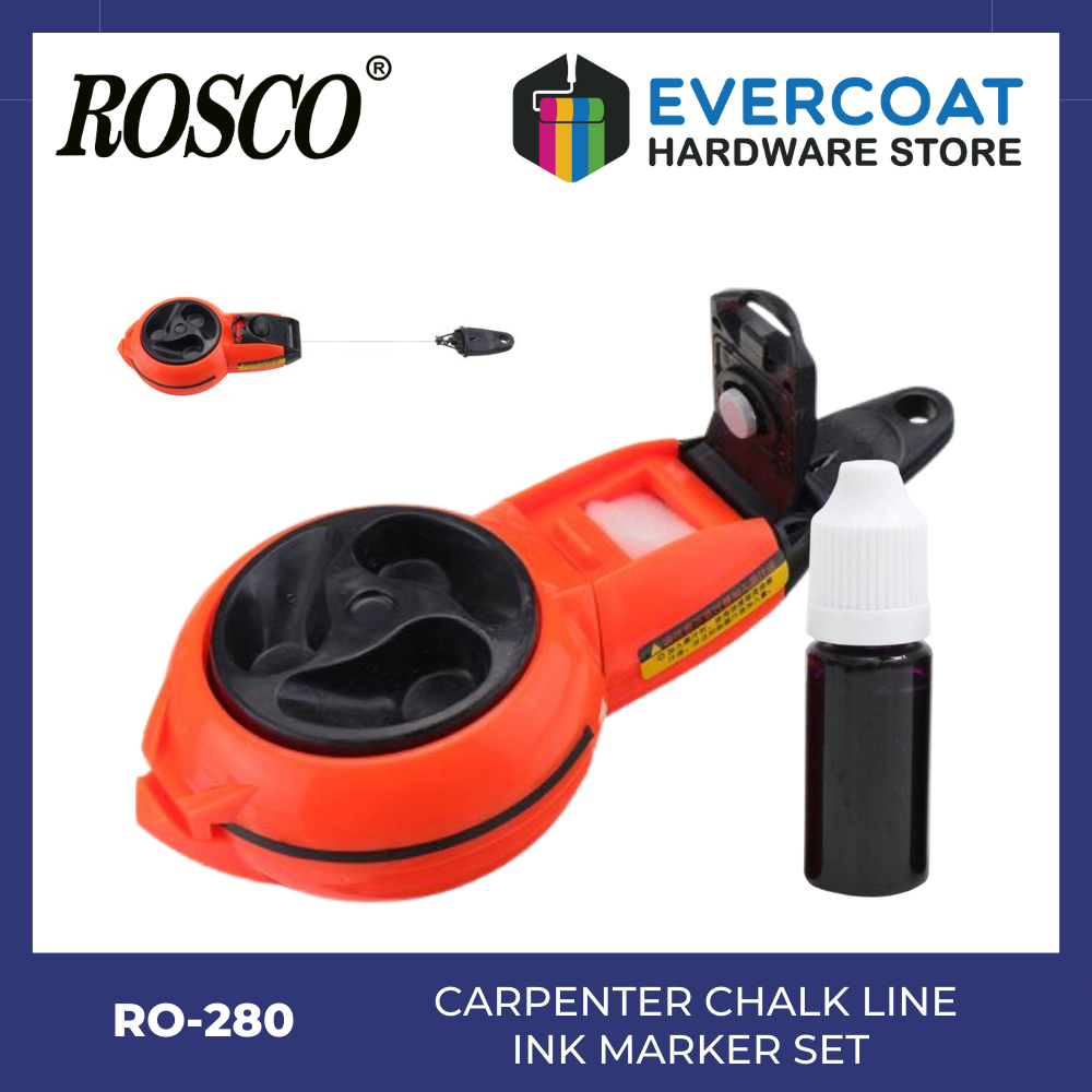 RO-280 Rosco Carpenter Chalk Line Ink Marker Set | Shopee Philippines