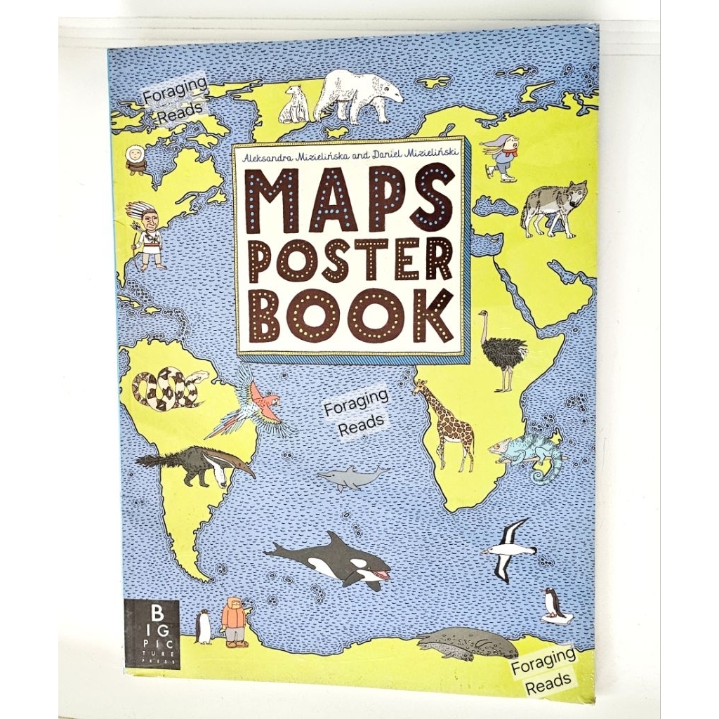 Maps Poster Book (brand new oversized book) | Shopee Philippines
