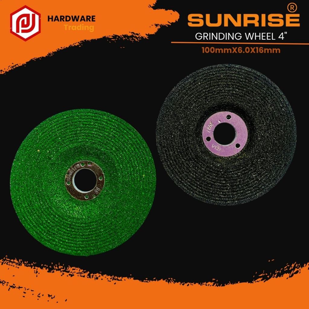 SUNRISE Grinding Wheel 4"/grinding disc, per piece-tls | Shopee Philippines