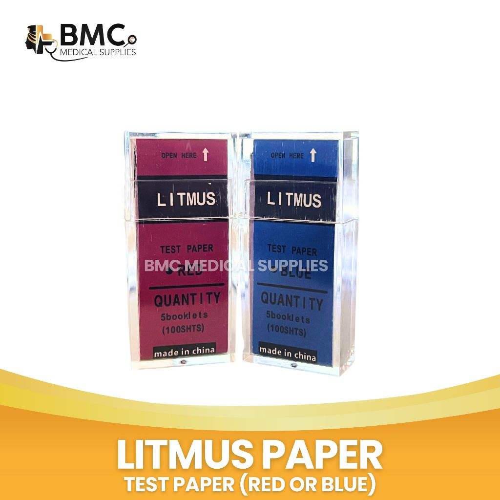 Litmus Paper Test Paper (Red Or Blue) | Shopee Philippines
